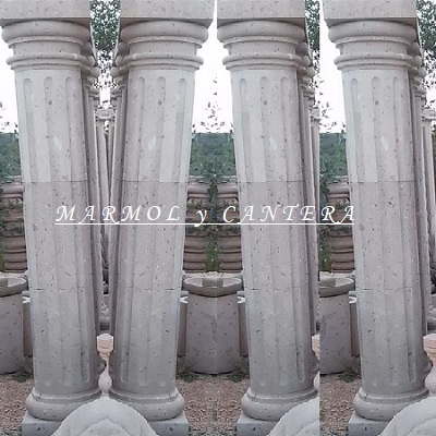 Columnas : Columna Estriada Cantera Bca. Mex.